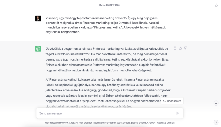 ChatGPT használata: Teljes útmutató kezdőknek (Példákkal) - David Kovacs